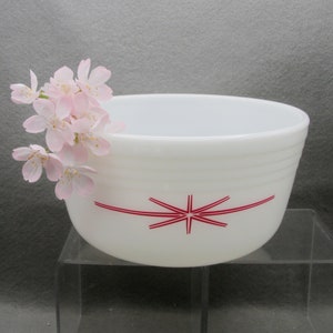 Vintage PYREX Pink Atomic Starburst Large Electric Mixing Bowl 8.75 ...