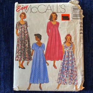 UNCUT 16 - 20 Maternity Easy to Sew PLUS Jumpsuit and Dress, Princess ...