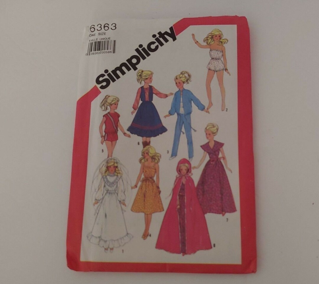 DIY UNCUT Barbie Doll Square Dance Wedding Dress Veil, Track Suit, Sun ...