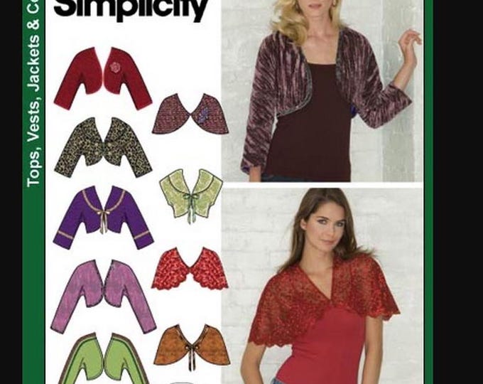 DIY 8 16 UNCUT Capelet Bolero Shrug Shawl Sewing Pattern, Wedding, Prom ...