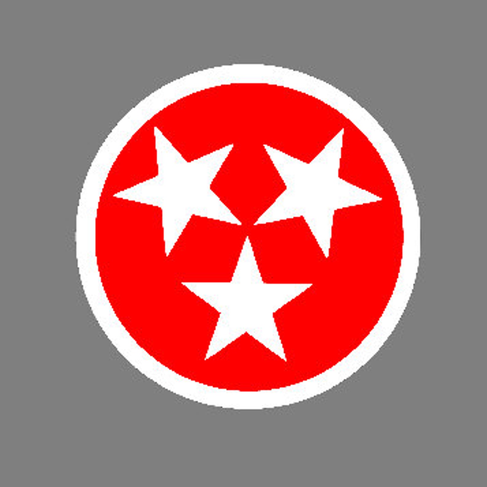 Tennessee Tristar Vinyl Decal - Variety Sizes & Colors - Etsy