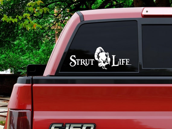 Strut Life Decal Vinyl Vehicle Vinyl Vinyl Decal Sticker - Etsy