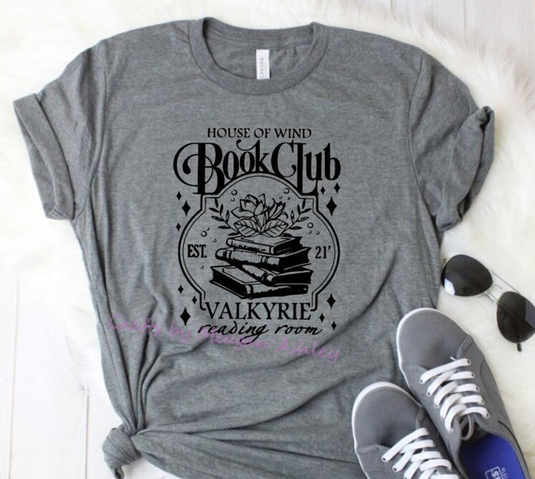 Valkyrie Book Club House of Wind Acotar Nesta Archeron Fae Shirt ...