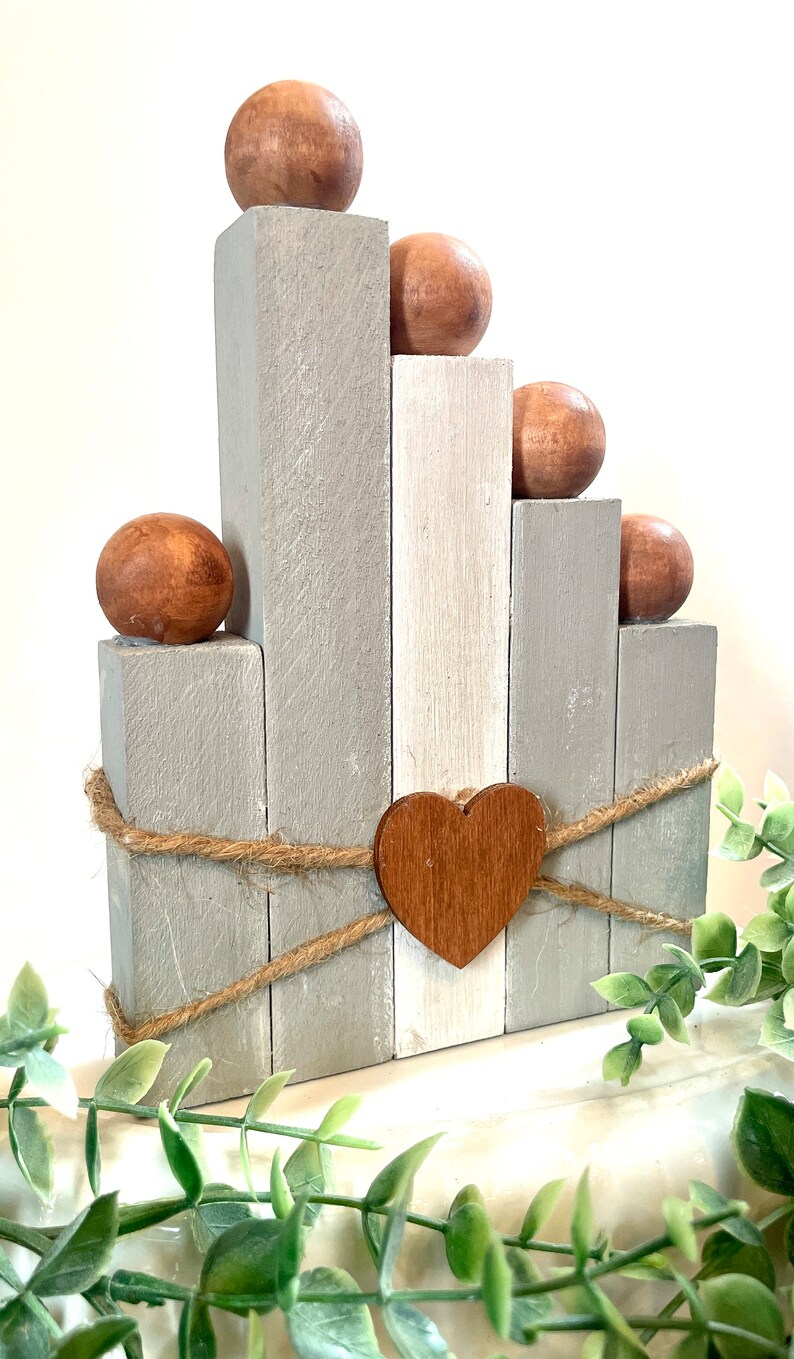 Custom Wooden Family Decor | Farmhouse Home Decor | Wooden Block Family ...