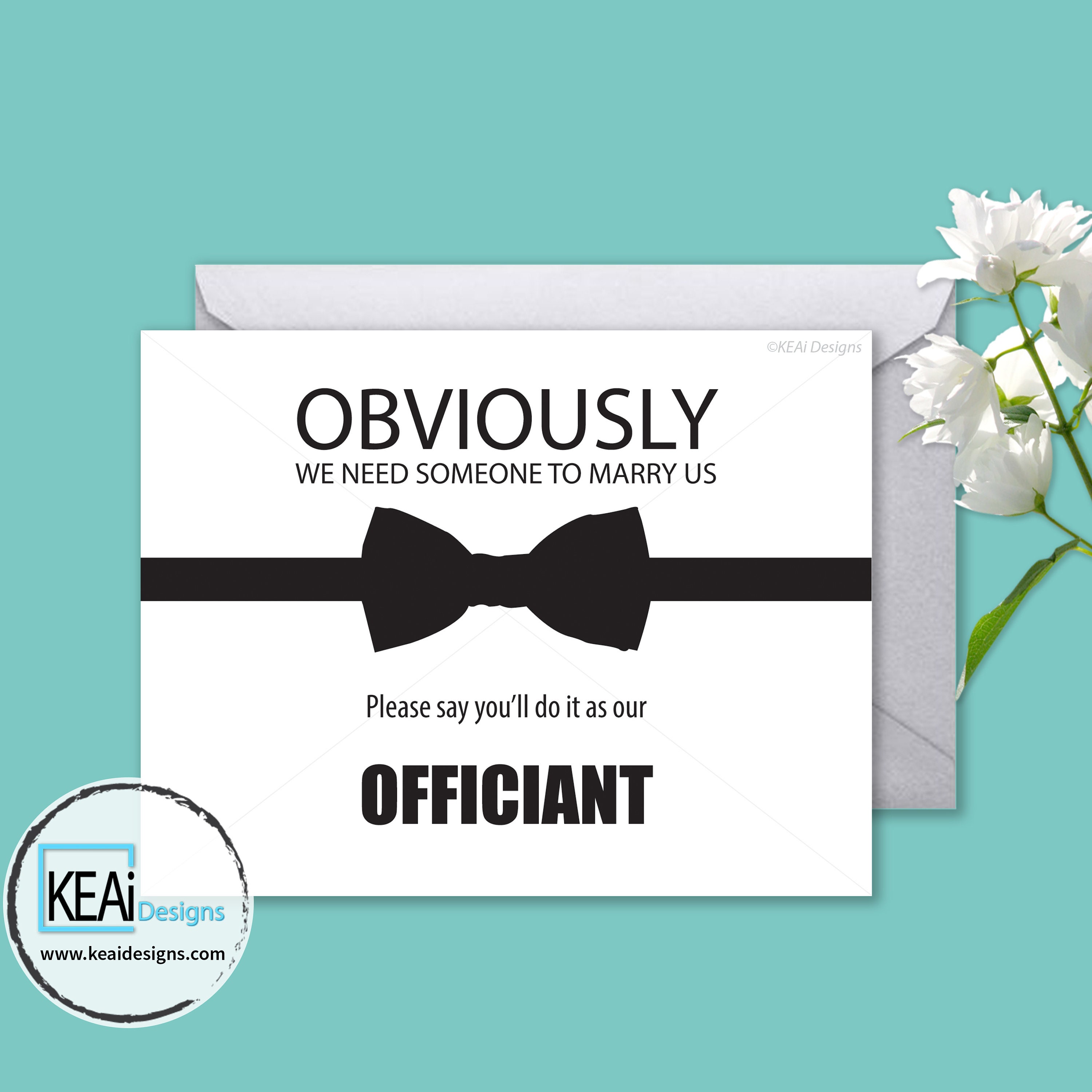 INSTANT DOWNLOAD Will You Be Our Officiant // Will You Marry Us ...