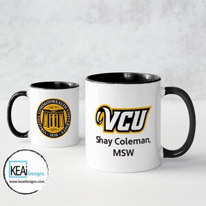 Virginia Commonwealth University // Personalized University Mug // VCU ...
