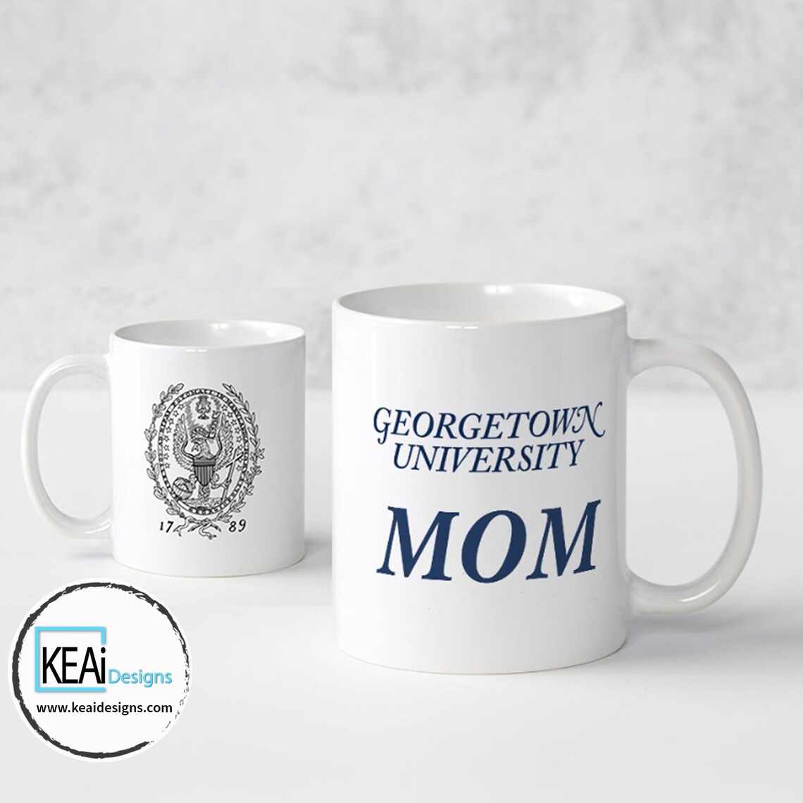 Georgetown University Mug // Personalized University Mug // Georgetown ...