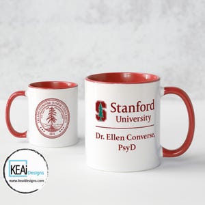 Stanford University // Personalized University Mug // Graduation Mug ...
