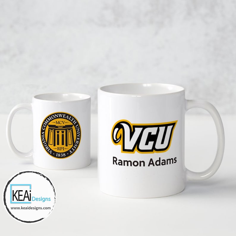 Virginia Commonwealth University // Personalized University Mug // VCU ...