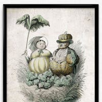 Vegetable People - Etsy