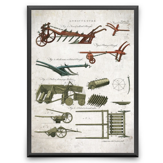 Old Farm Tools