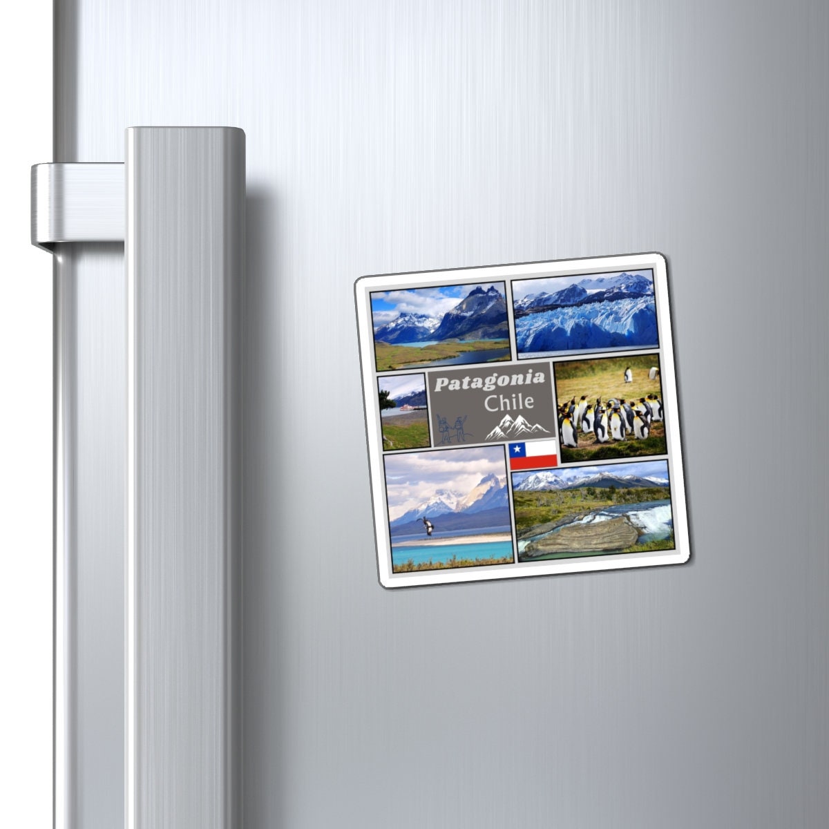 Chilean Patagonia Travel Fridge Magnet-unique Travel Souvenir for ...