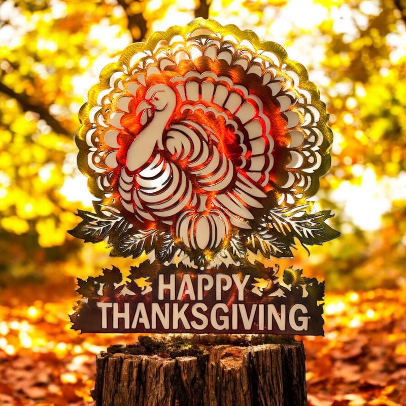 Metal Turkey - Etsy