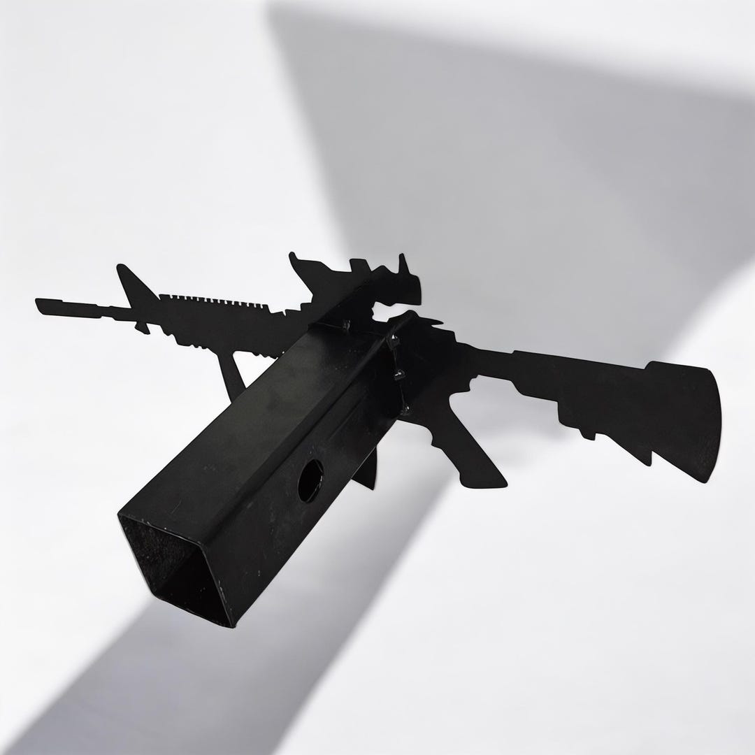 AR-15 Hitch Plug - Tactical Hitch Plug - AR-15 Hitch Cover - AR-15 ...