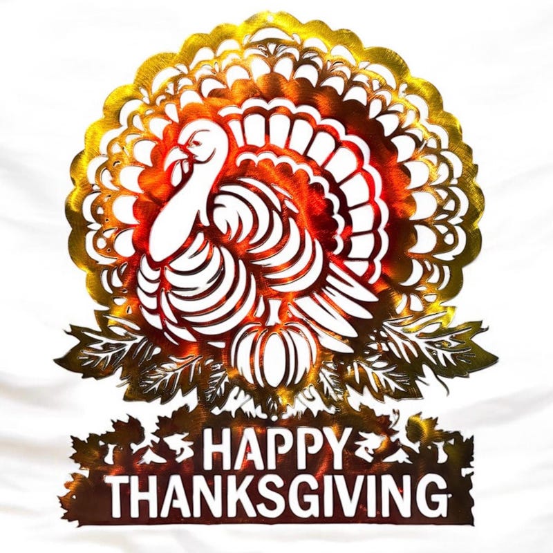 Metal Turkey - Etsy