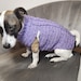 Jax Cable Crochet Dog Sweater - Etsy
