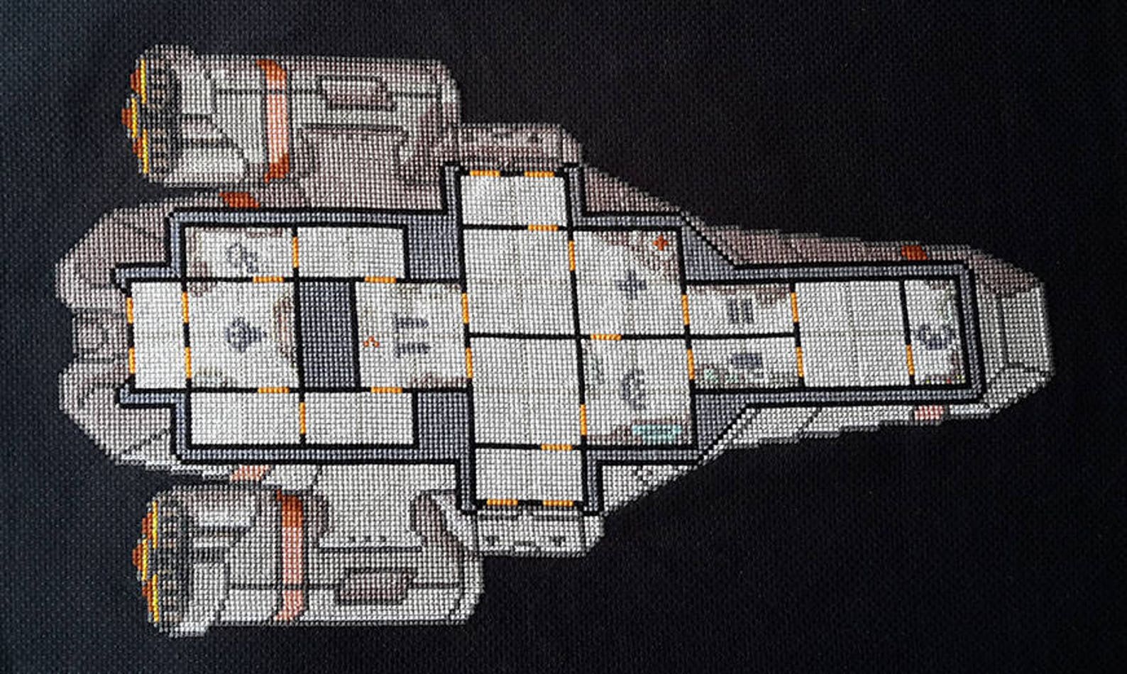 FTL Kestrel Cruiser Cross Stitch Pattern - Etsy