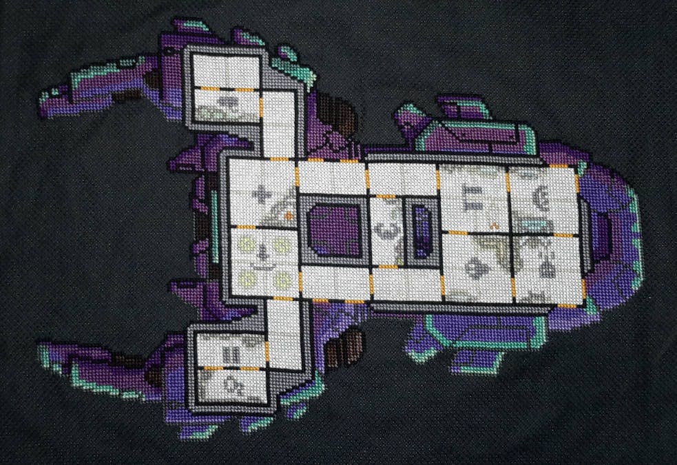 FTL Mantis Type B Cross Stitch Pattern - Etsy