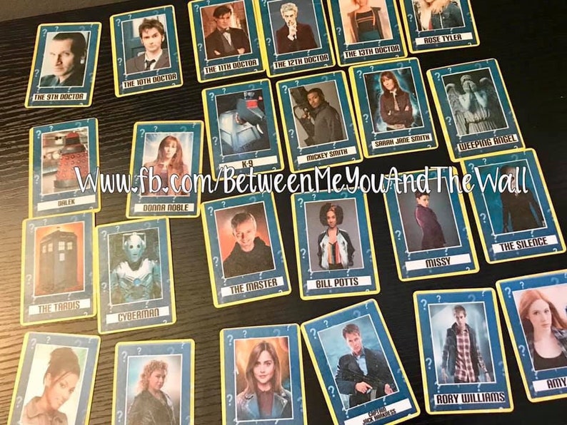 Custom Guess Who Game Stickers | Etsy