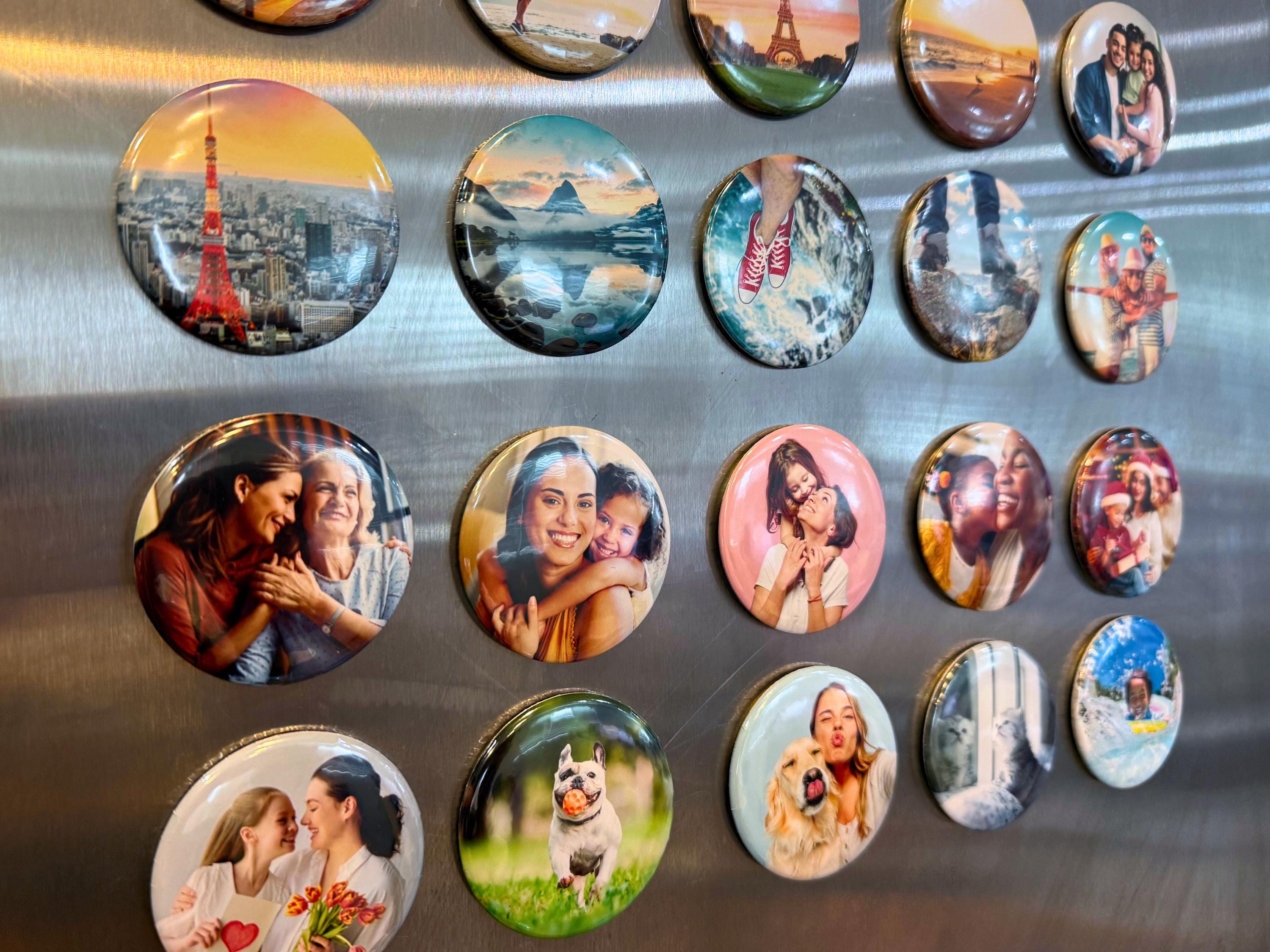 Custom Photo Magnets: Personalized Keepsake Gift Set (2.25") - Etsy