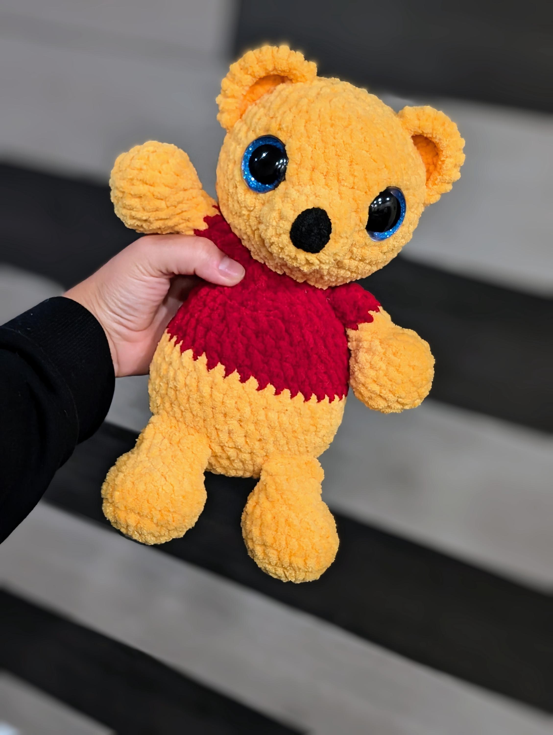 The Bear Low Sew Crochet Pattern, Pdf Download - Etsy
