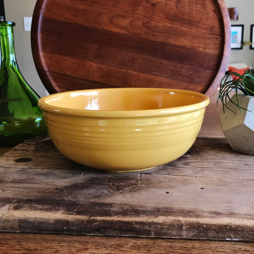 Vintage Fiesta Ware Promotional Salad Bowl, 1940's Unlisted, Large ...
