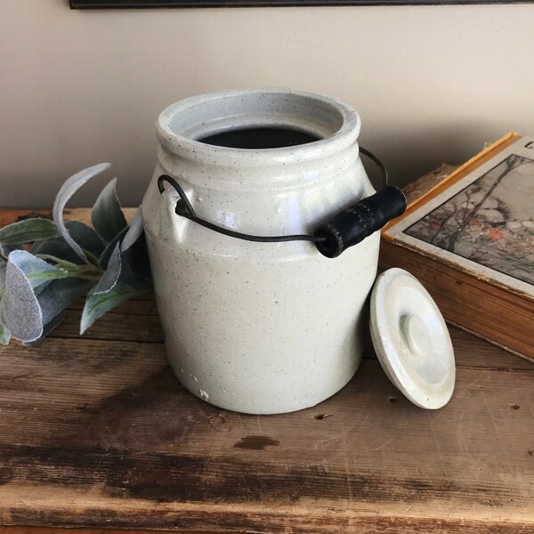 Antique Salt Glazed Crock - Etsy