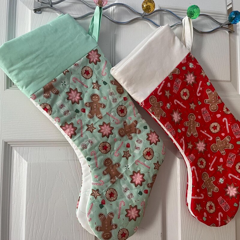 Gingerbread Stocking - Etsy