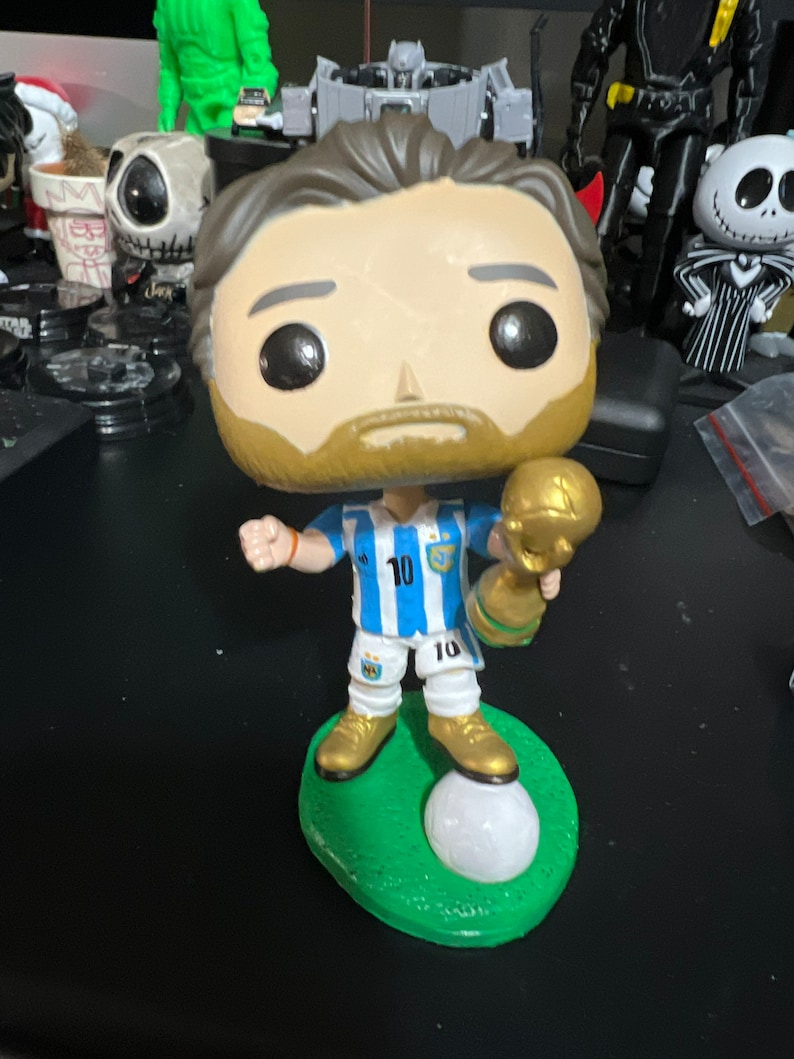 Lionel Messi Custom Funko Pop - Etsy