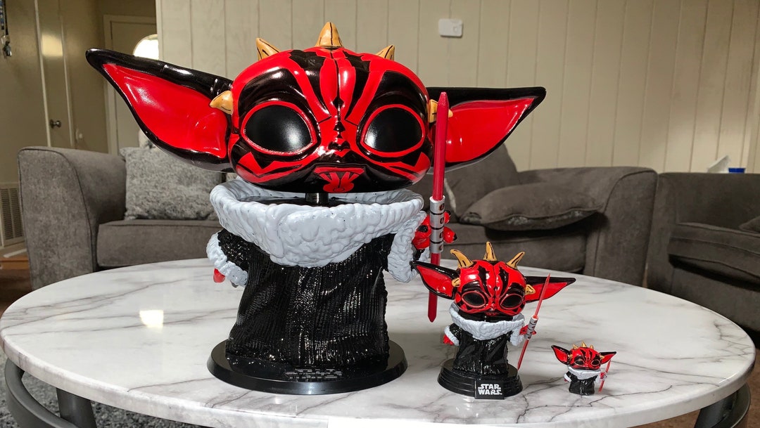 Darth Grogu Custom Funko Pop 3 Pack Special Bundle - Etsy Singapore
