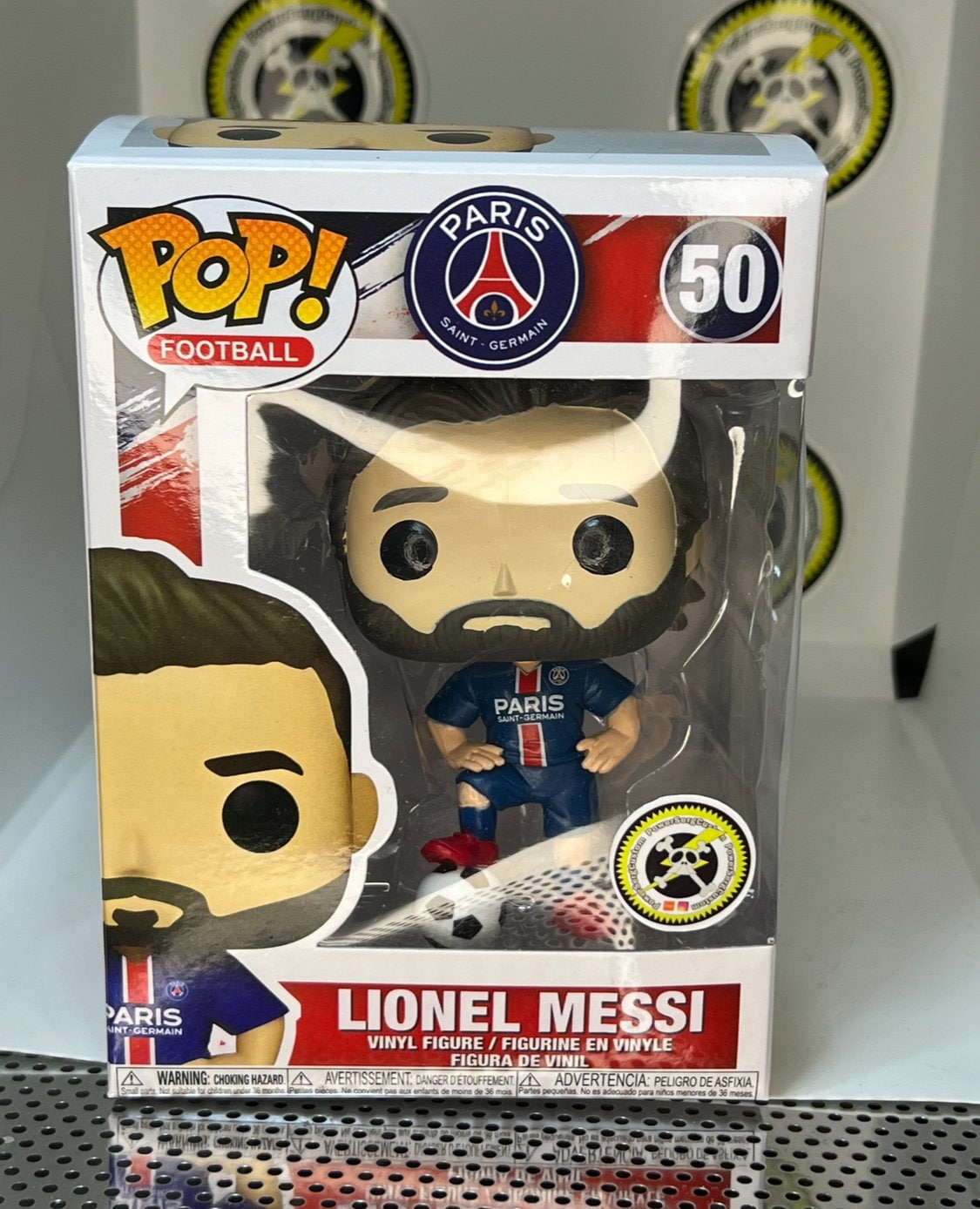 Lionel Messi in Paris Uniform W/ Custom Box - Etsy