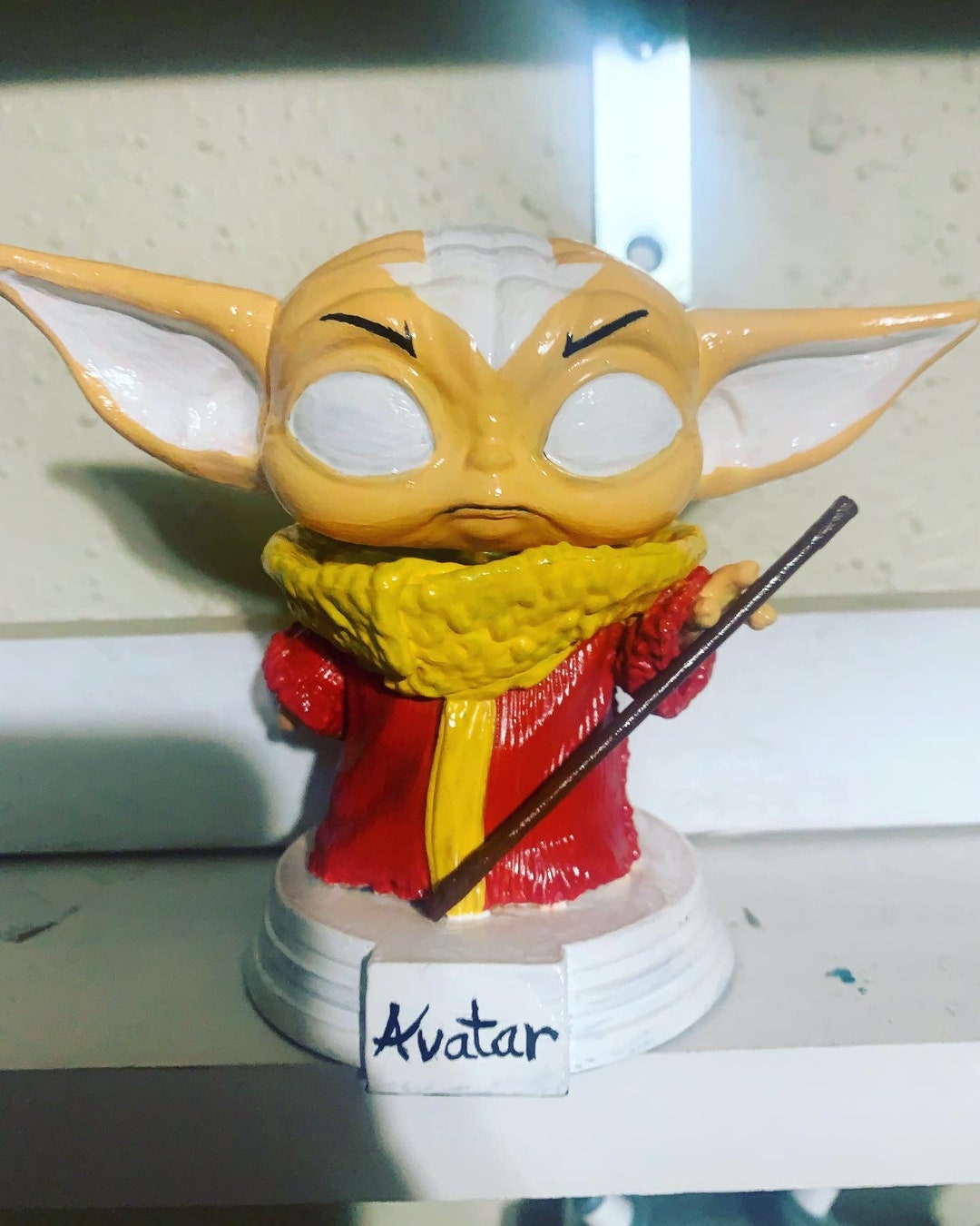 Grogu als Avatar Aang ,The Last Airbender custom Funko pop - Etsy Schweiz