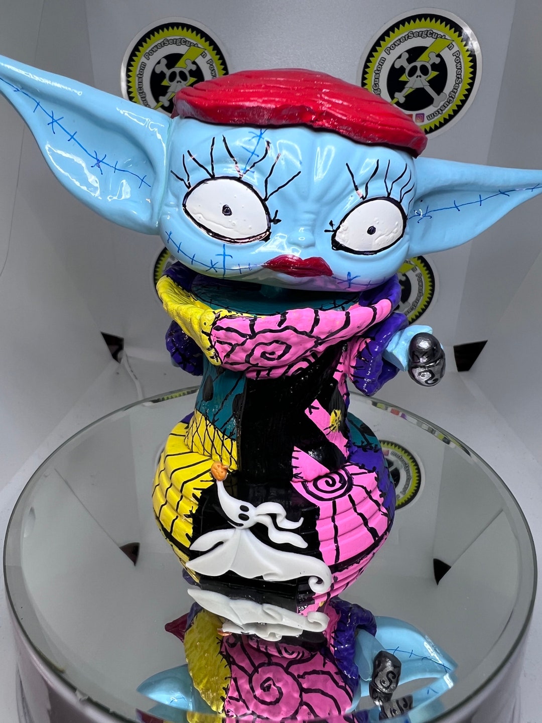 Grogu as Sally From NMBC Custom Funko Pop - Etsy