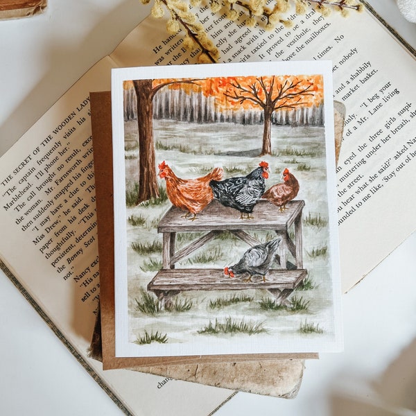 Fall Greeting Card - Etsy