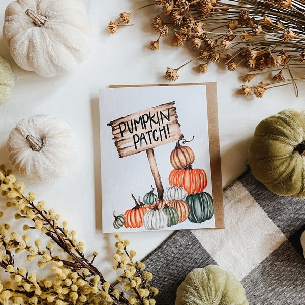 Fall Greeting Card - Etsy