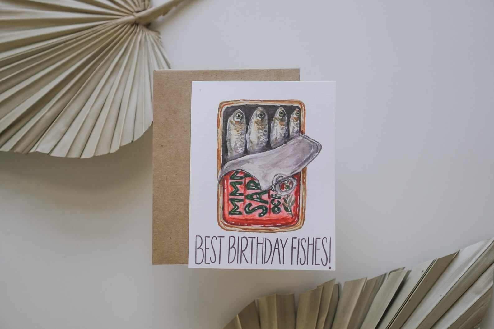 Best Birthday Fishes Greeting Card, Sardines, Tinned Fish, Birthday ...