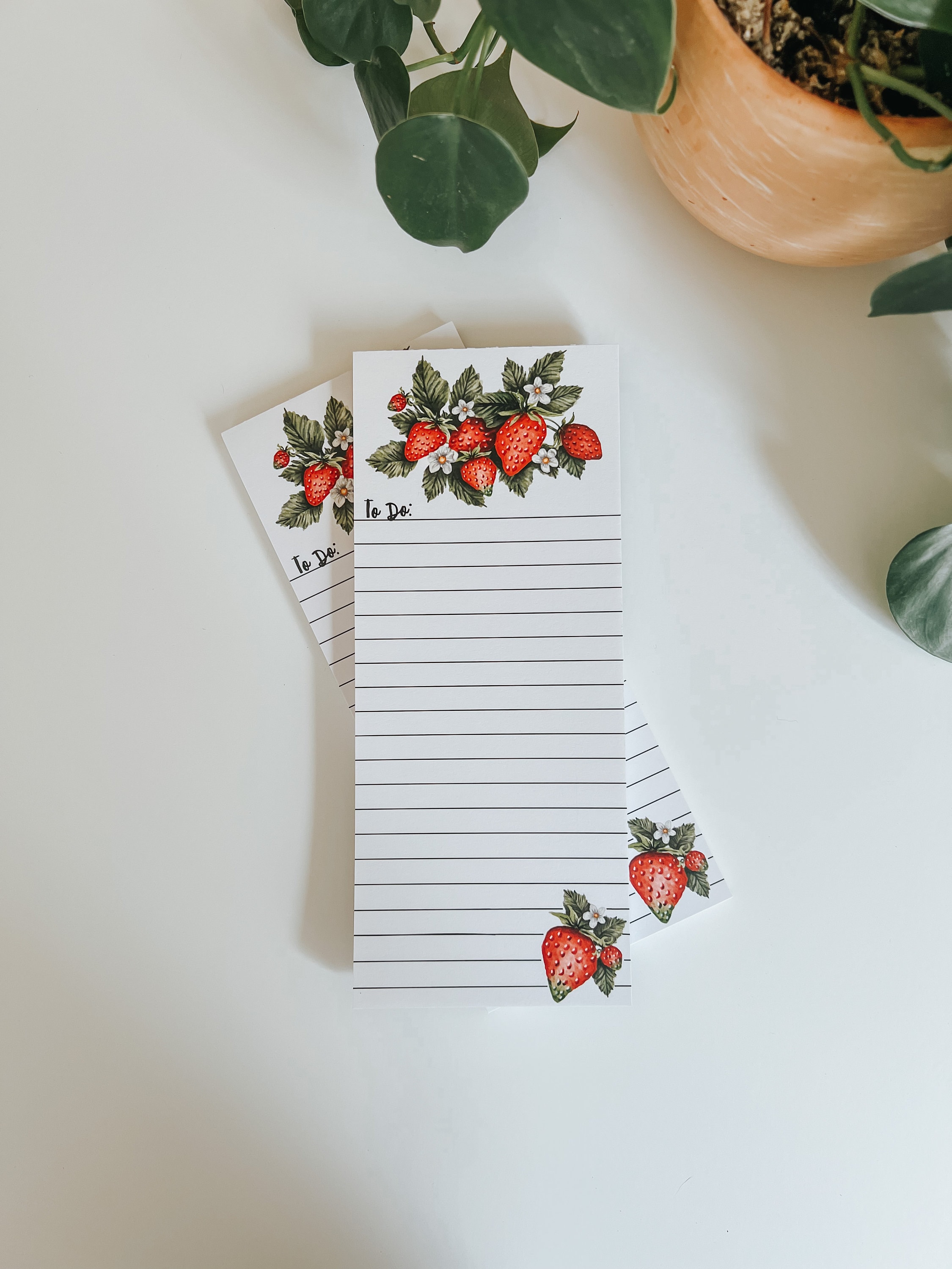 Strawberry Bunch Notepad