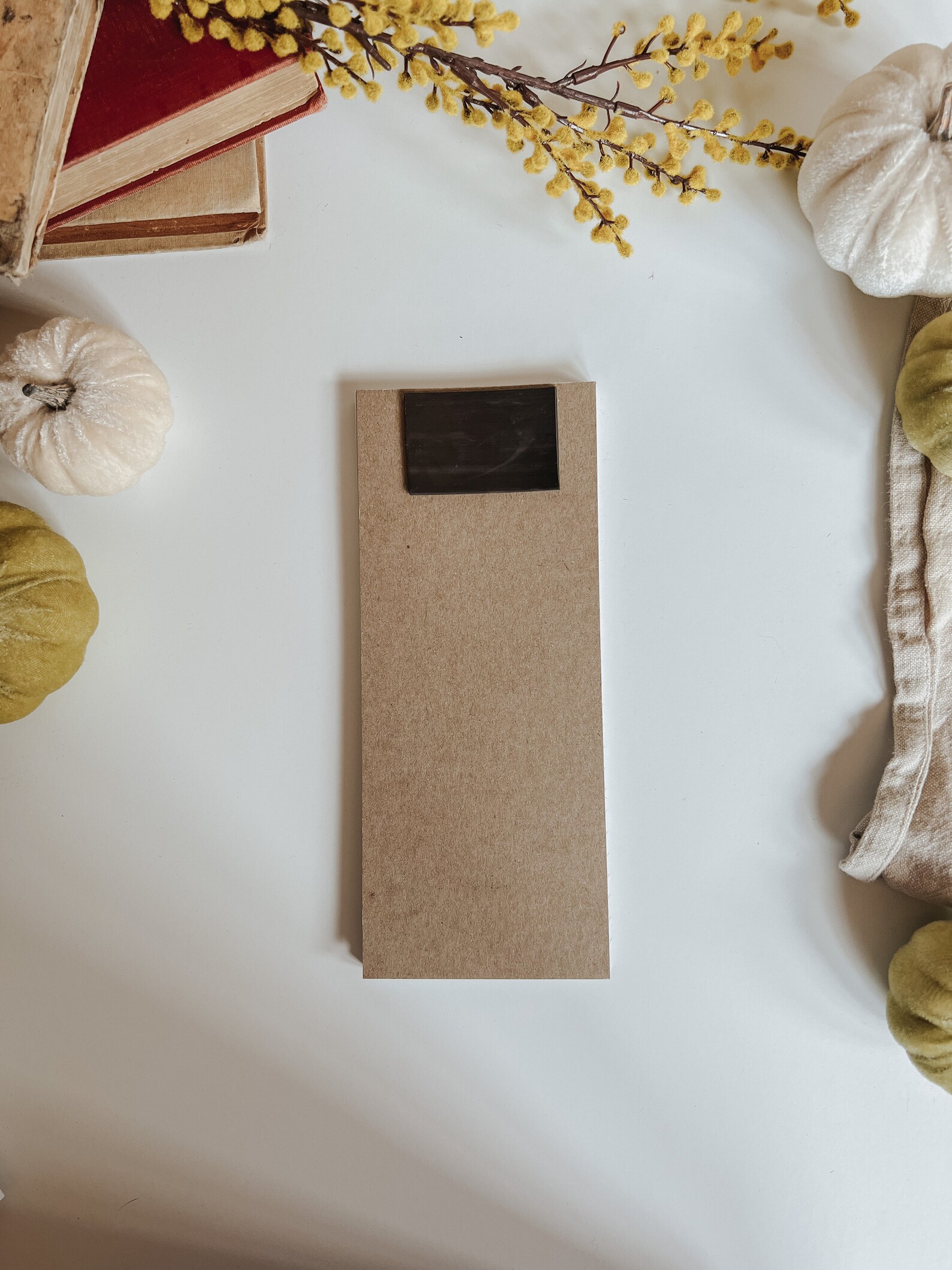 Sleepy Fox Fall Notepad Fall Notepad Magnet Kitchen Notepad - Etsy