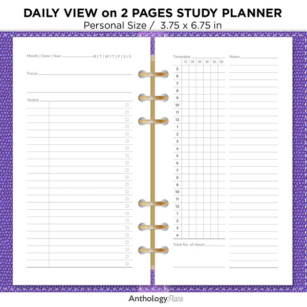 Filofax Personal - Etsy