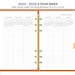 A5 Weekly View Summary Printable Insert for Ring Binders Planner Wo2p ...