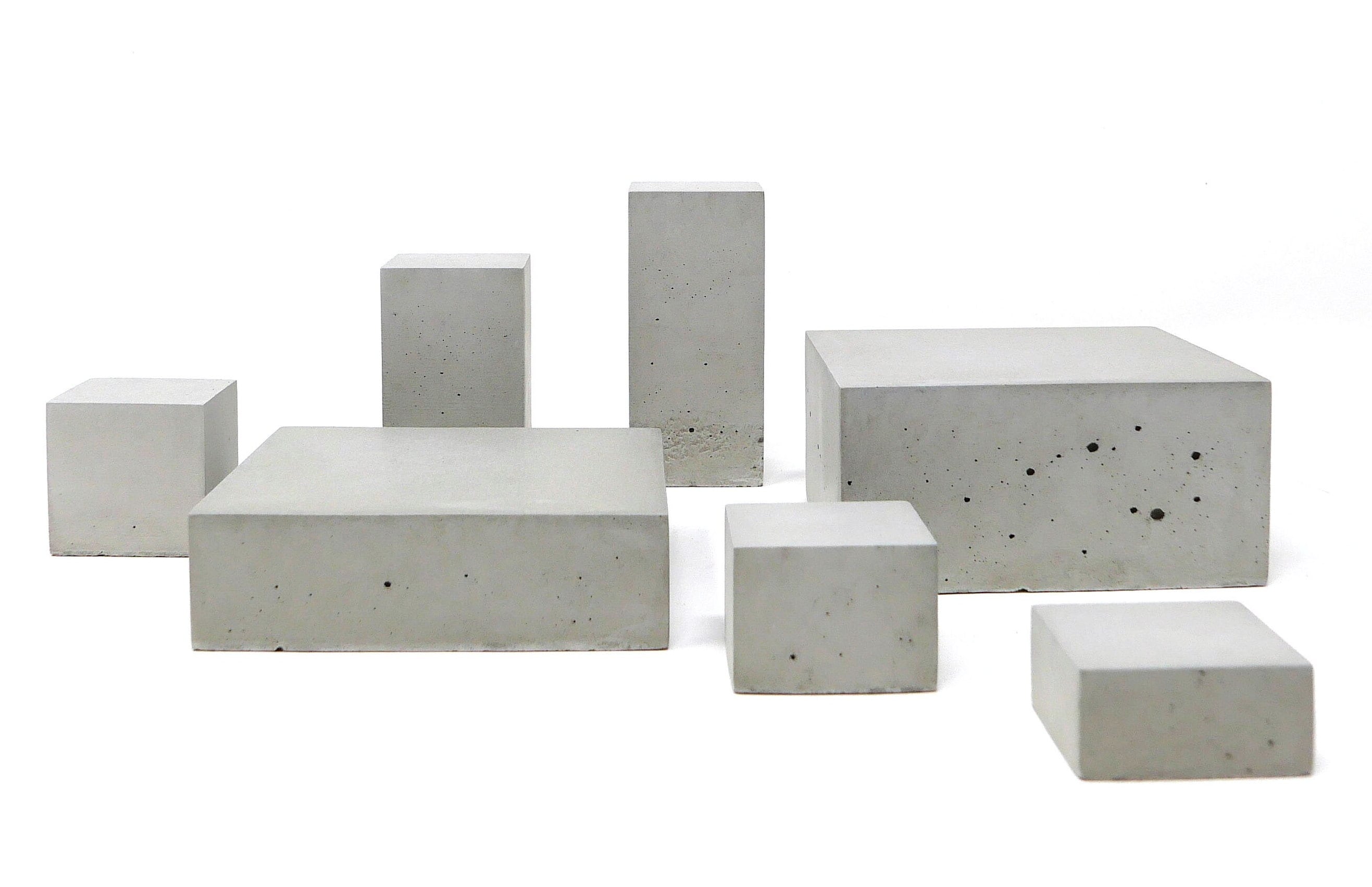 Concrete Block Display Stand - Etsy