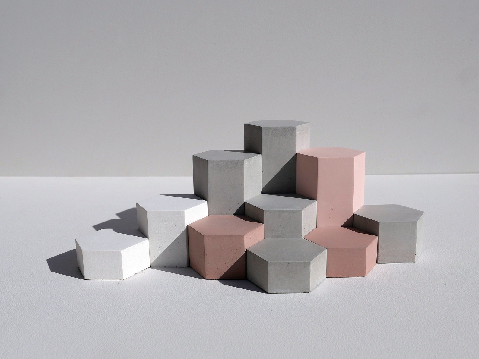 Concrete Hexagon - Display Stands - Etsy