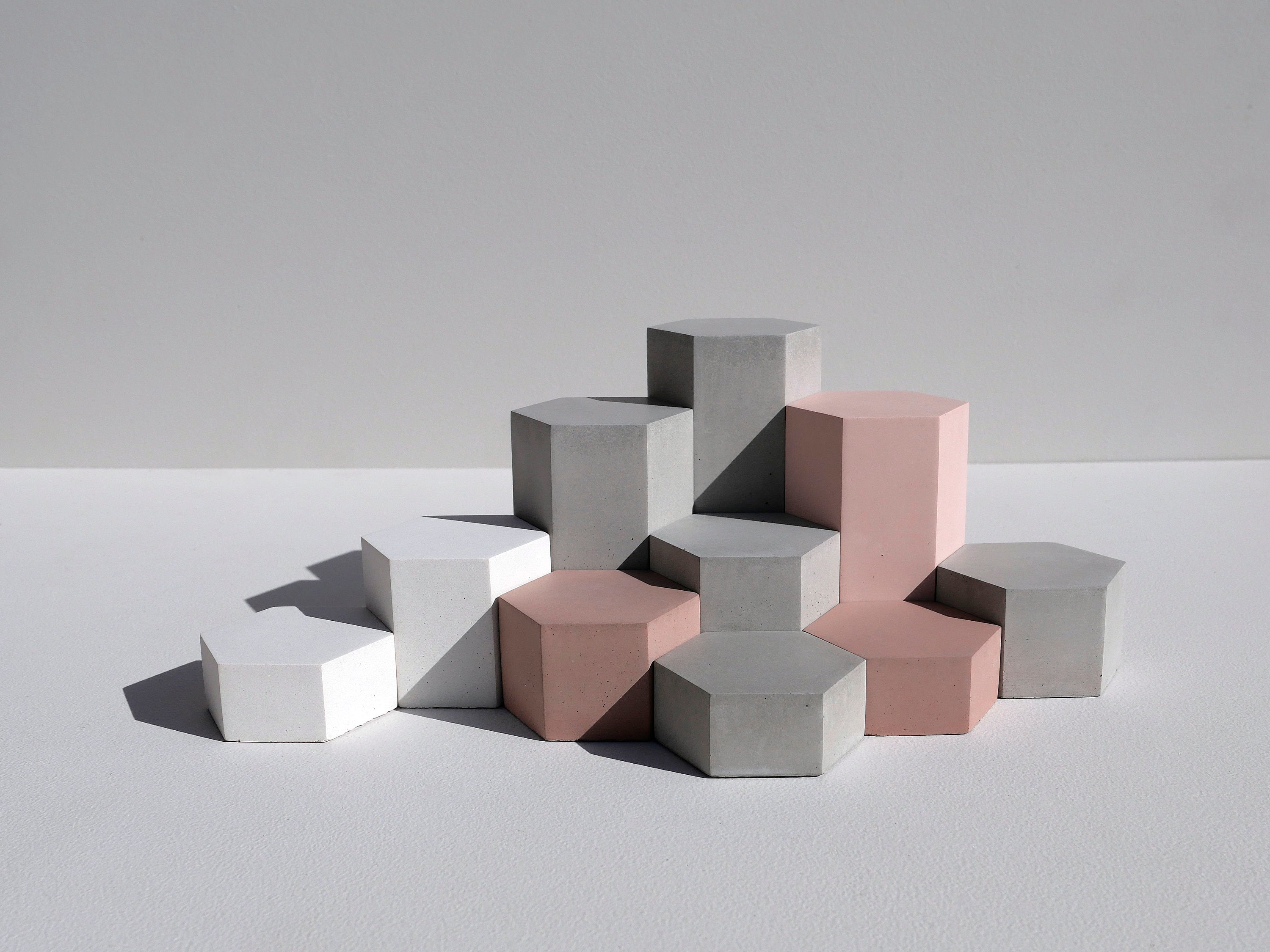 Concrete Hexagon - Display Stands - Etsy