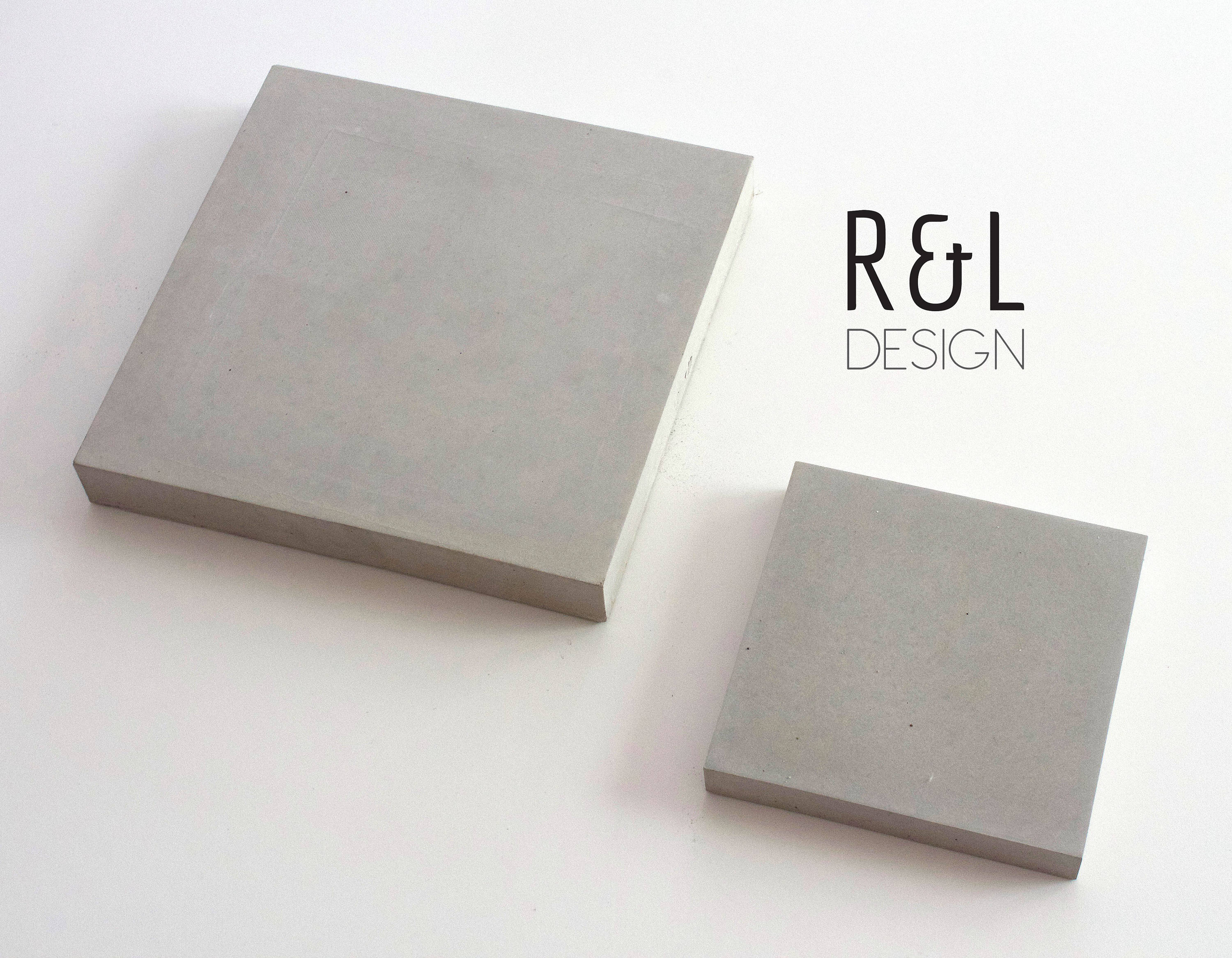 Concrete Slabs - Display Stand (14cm X 14cm X 2cm) - Etsy