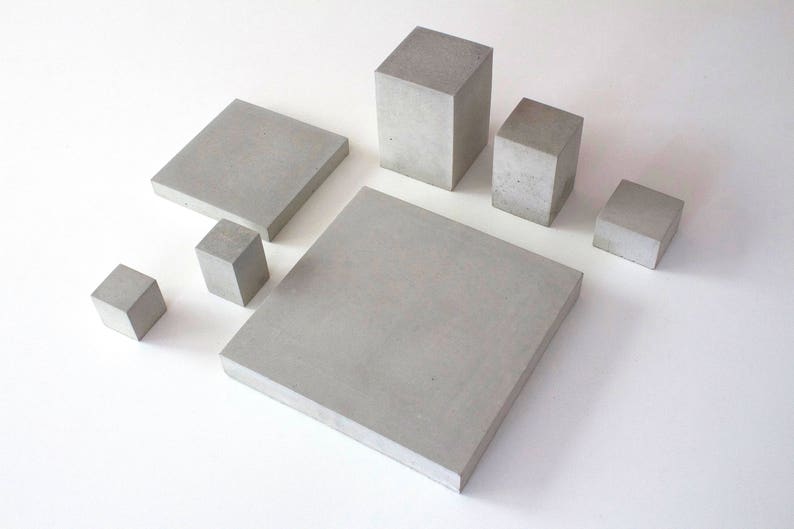 Concrete block Display Stand | Etsy