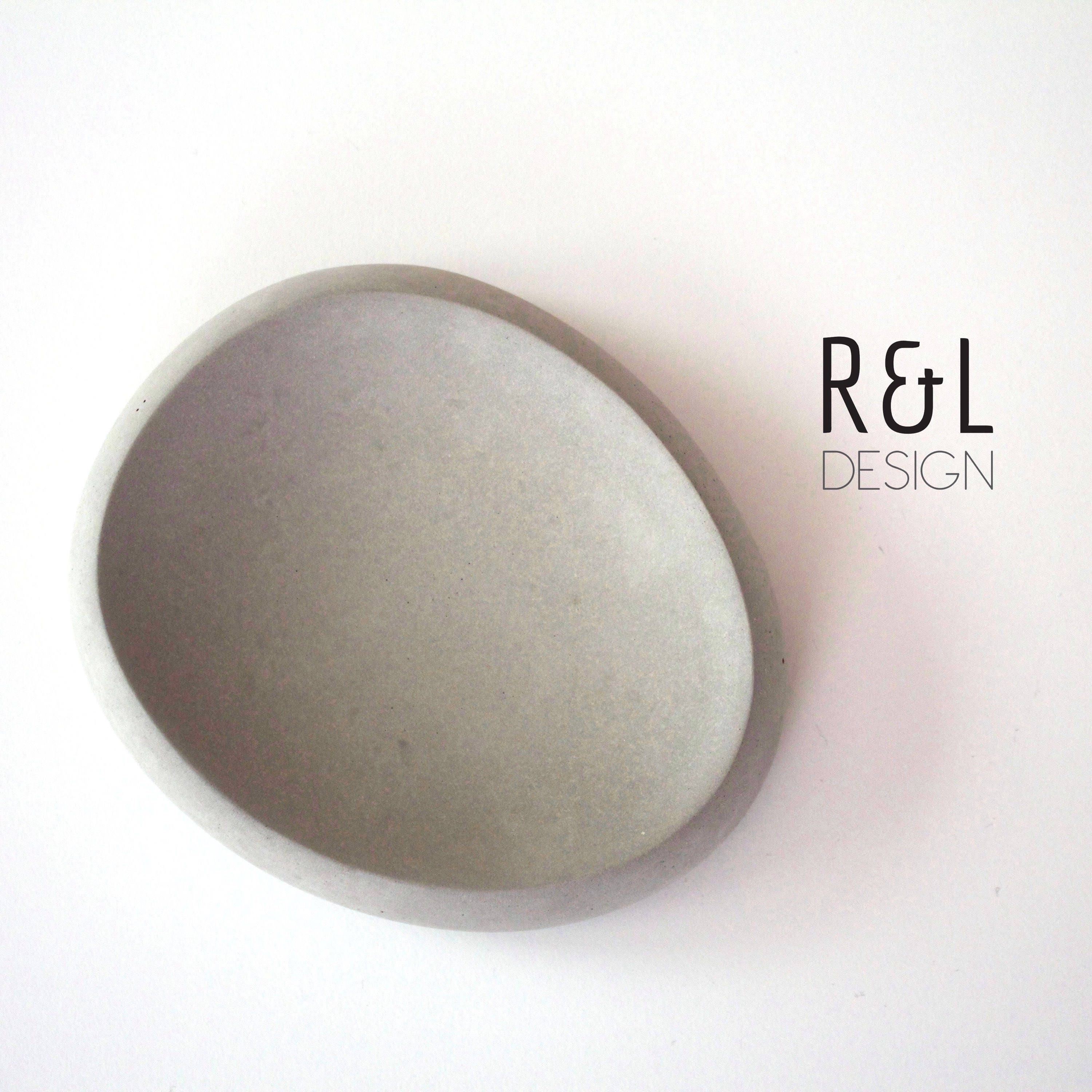 Concrete Pebble Soap Dish - Etsy UK