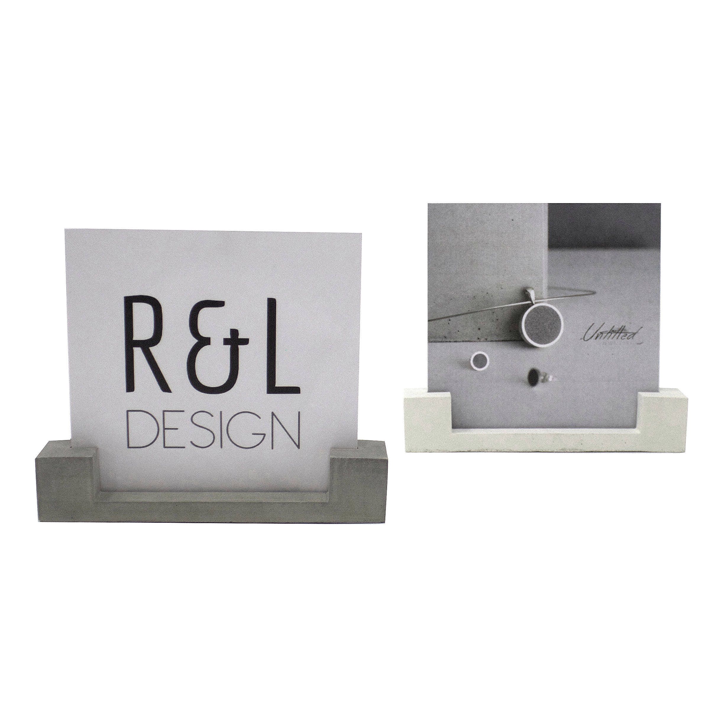 Concrete Menu/brochure Holder - Etsy UK