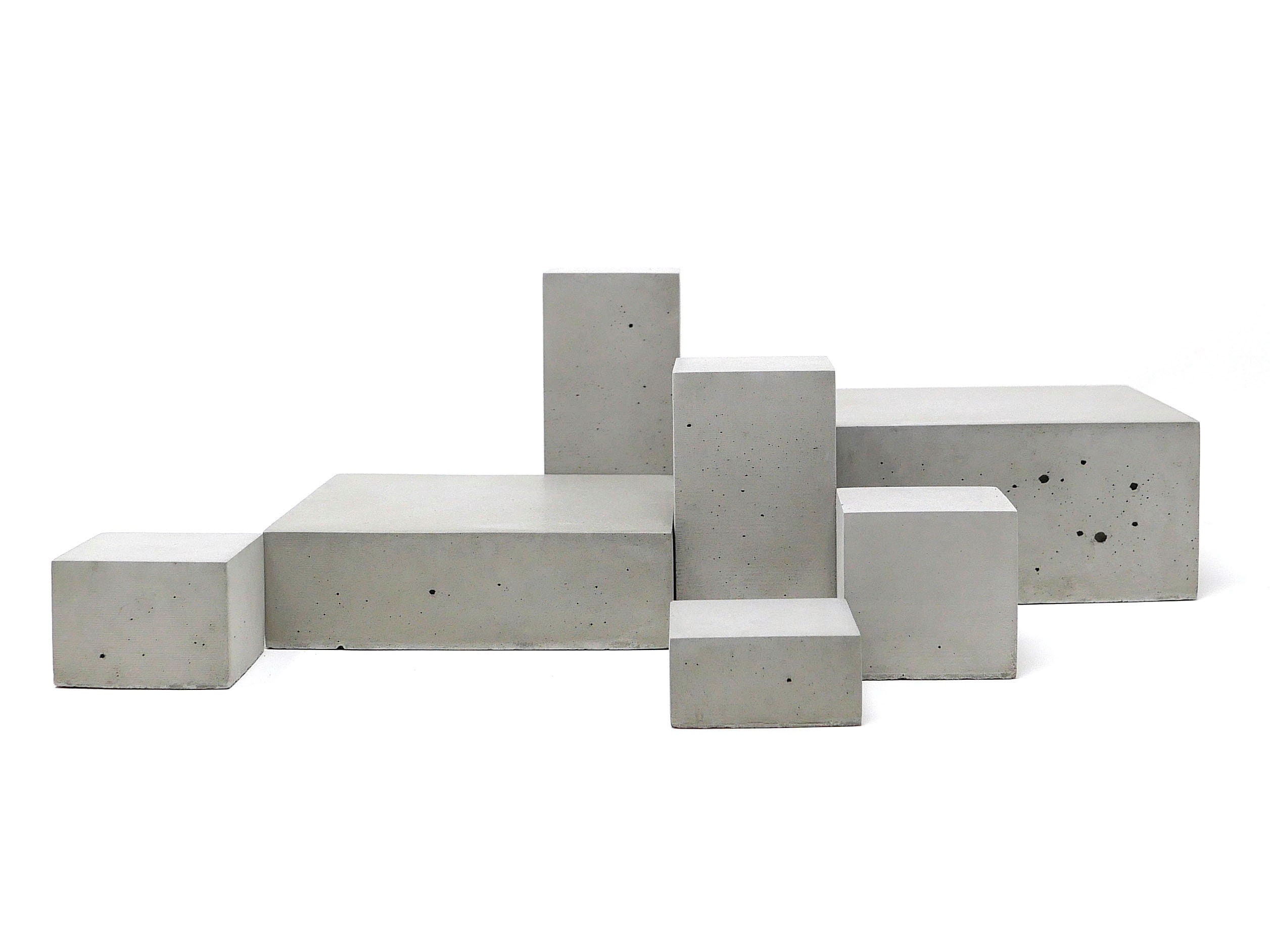 Concrete Block Display Stand - Etsy