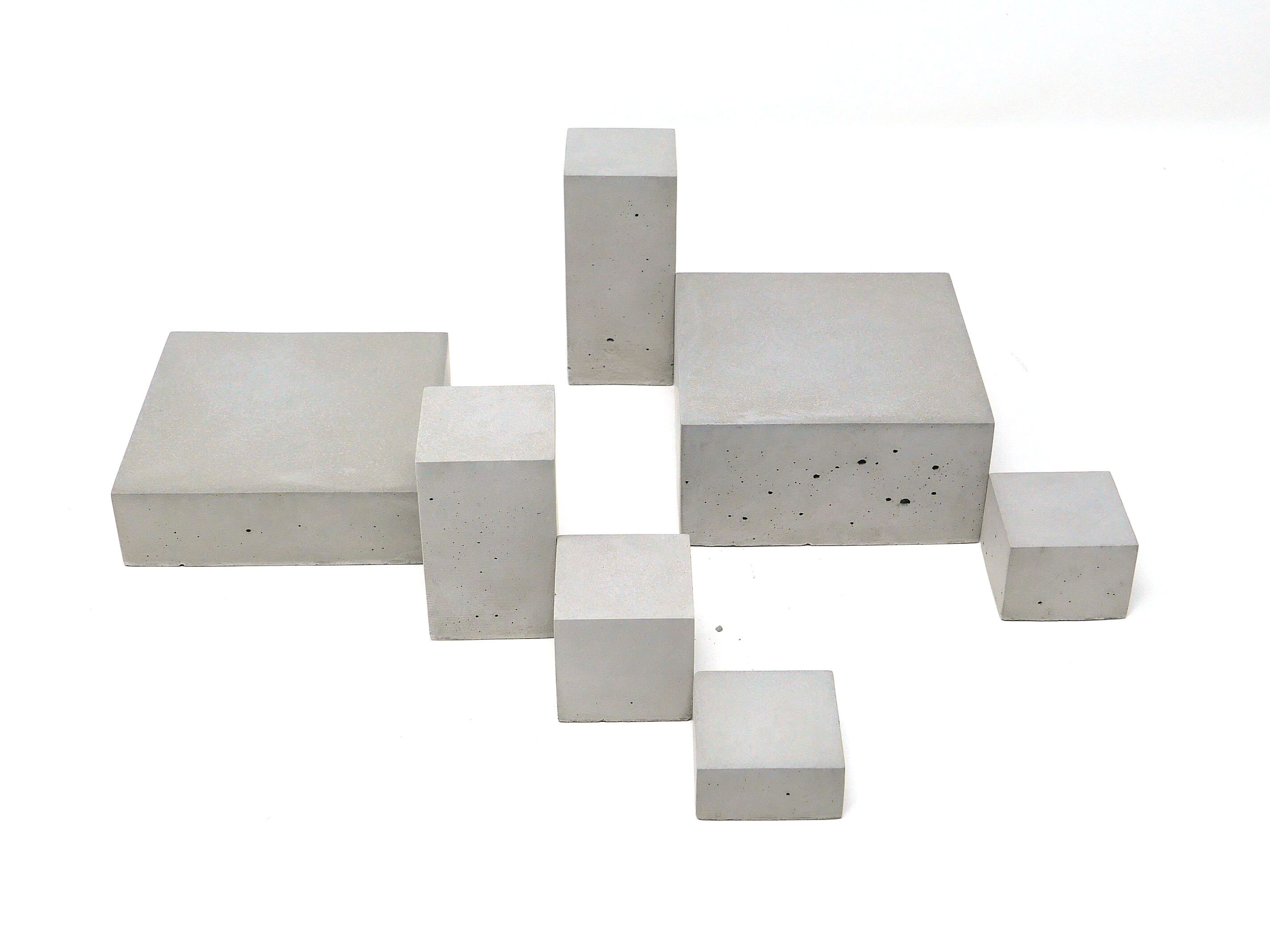 Concrete Block - Display Stand - Etsy