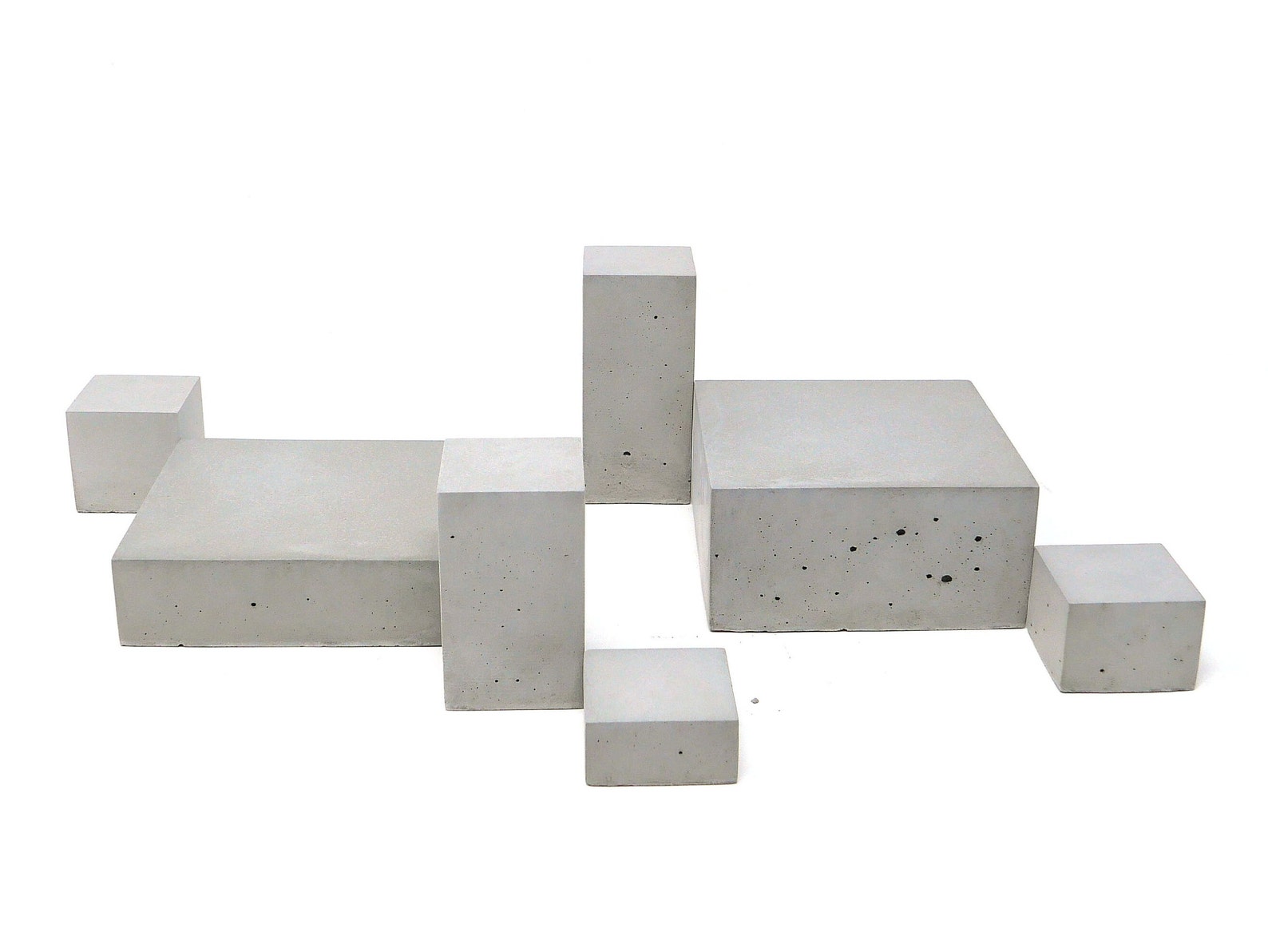 Concrete Block Display Stand - Etsy